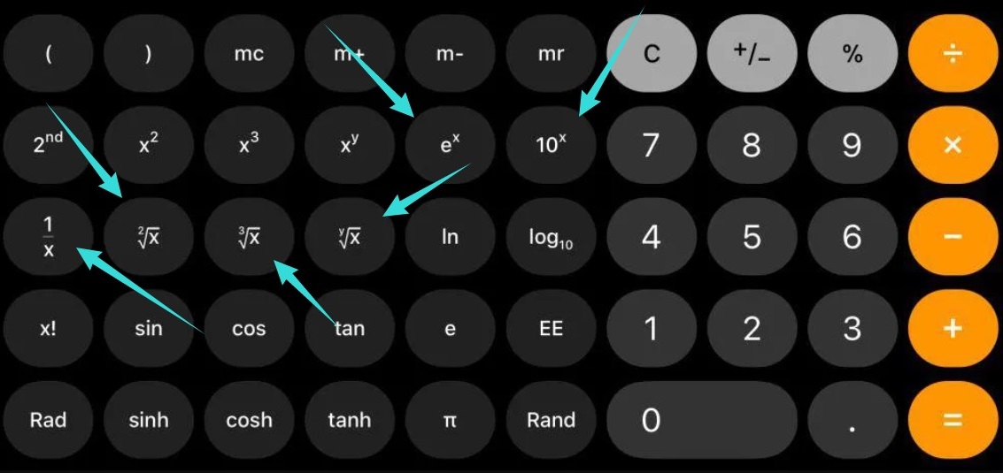 How To Do Exponents On IPhone Calculator And Other Tricks